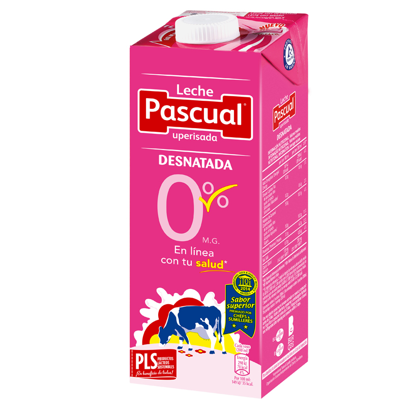LECHE PASCUAL DESNATADA | Tuquetraes