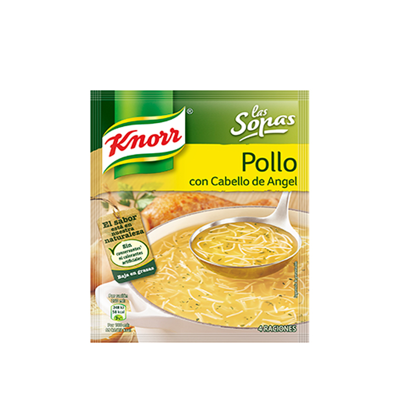 SOPA POLLO CABELLO ANGEL KNORR | Tuquetraes