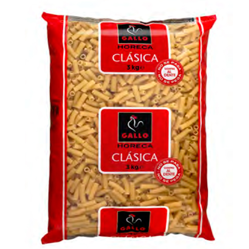 PASTA GALLO MACARRON RAYADO | Tuquetraes