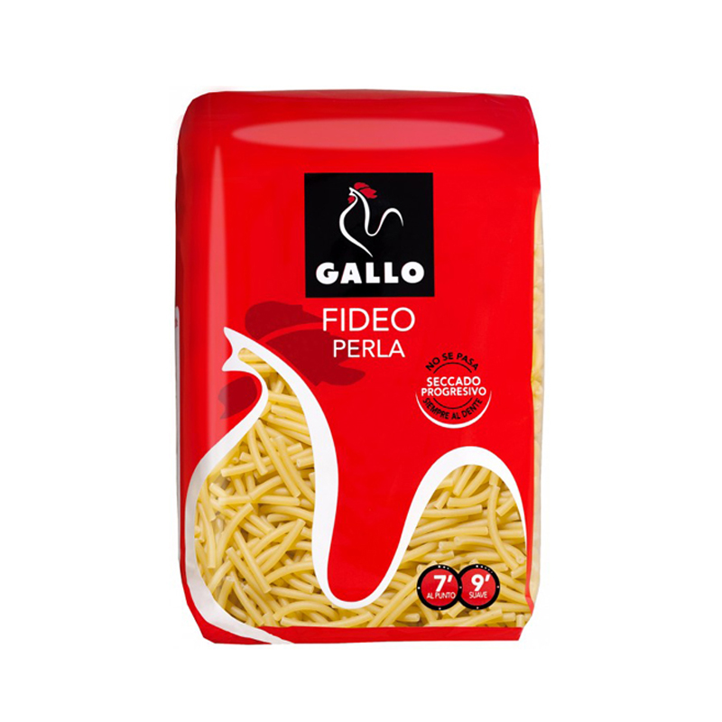 PASTA GALLO FIDEO PERLA | Tuquetraes