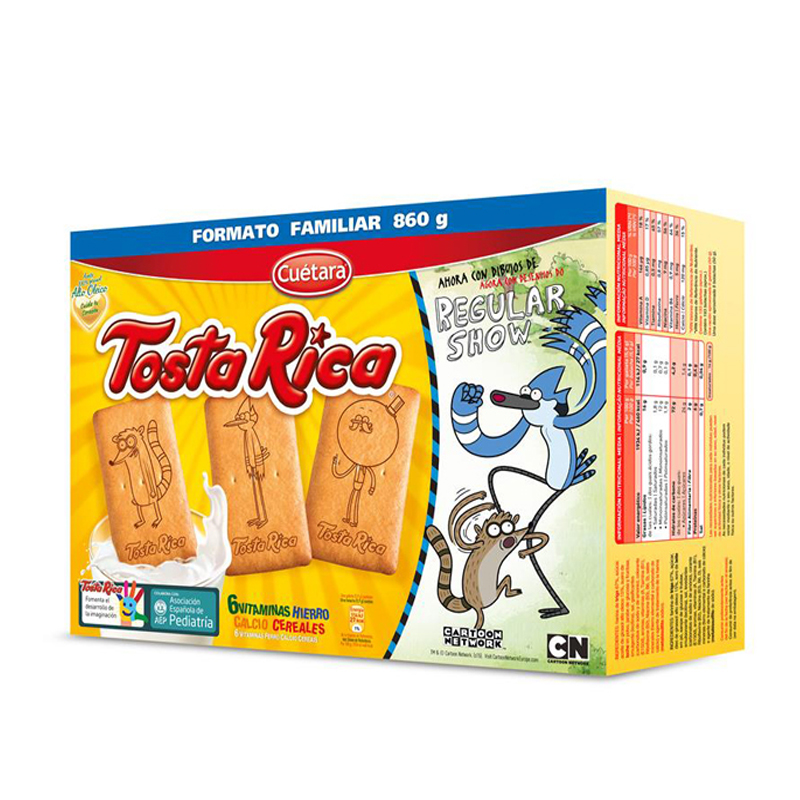 GALLETA CUETARA TOSTA RICA | Tuquetraes