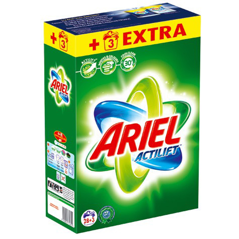 DETERGENTE POLVO ARIEL ACTILIFT | Tuquetraes