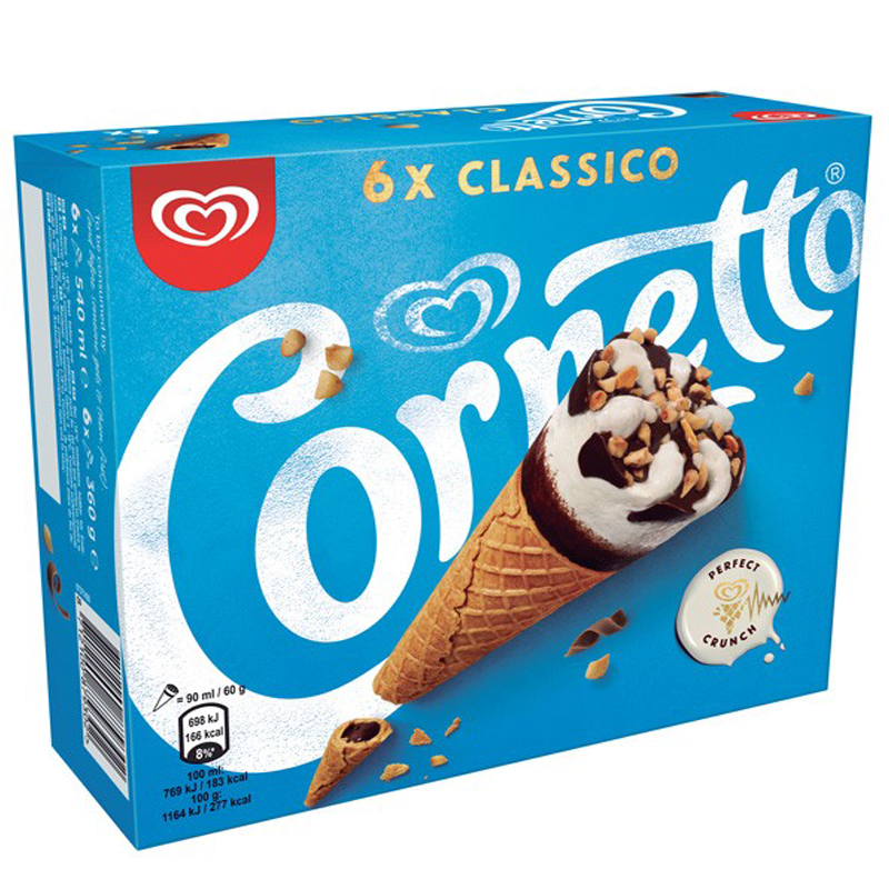 HELADO CORNETTO CLASICO FRIGO | Tuquetraes