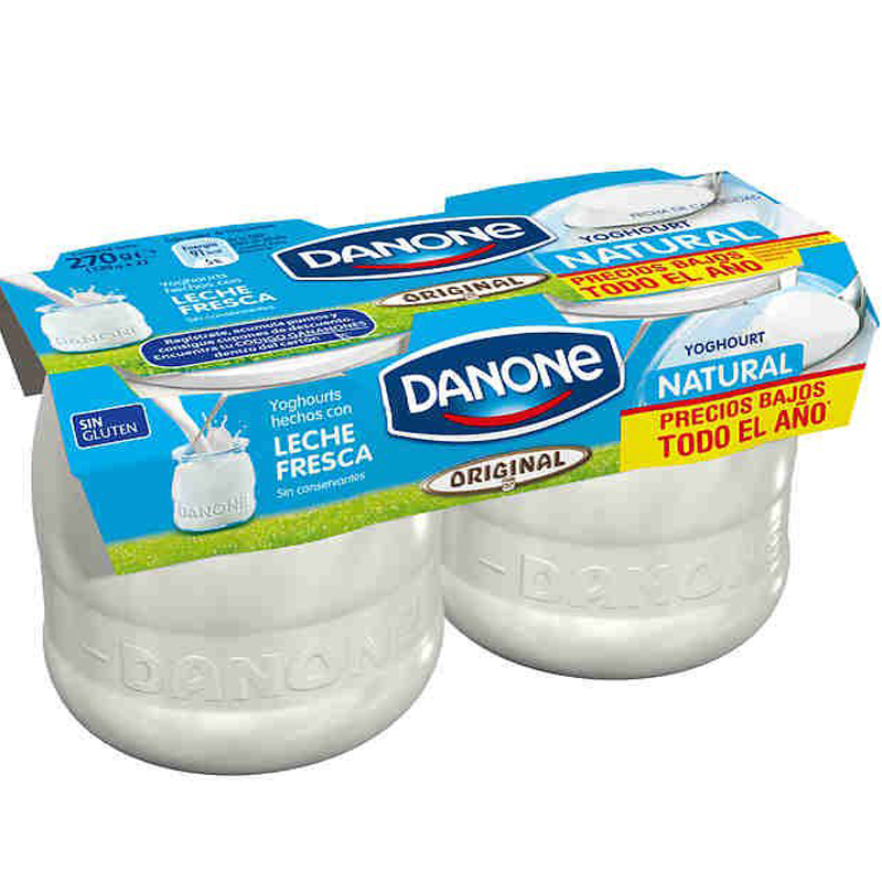 YOGUR DANONE ORIGINAL NATURAL | Tuquetraes
